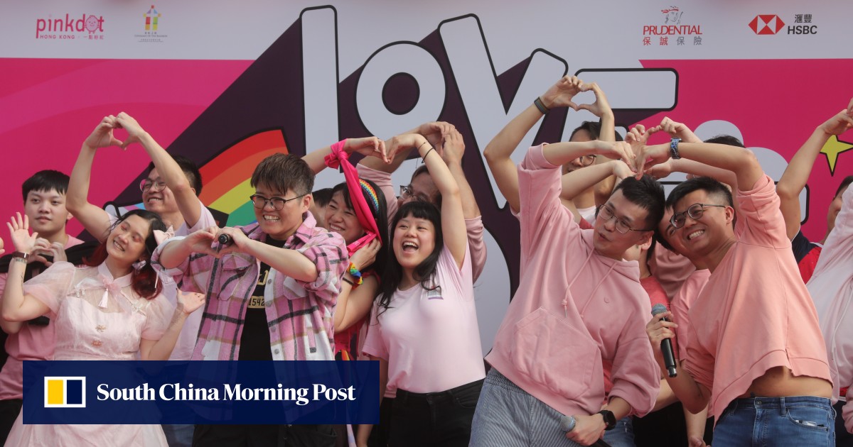 Crowds flock to Hong Kong’s Pink Dot to celebrate the first outdoor ...