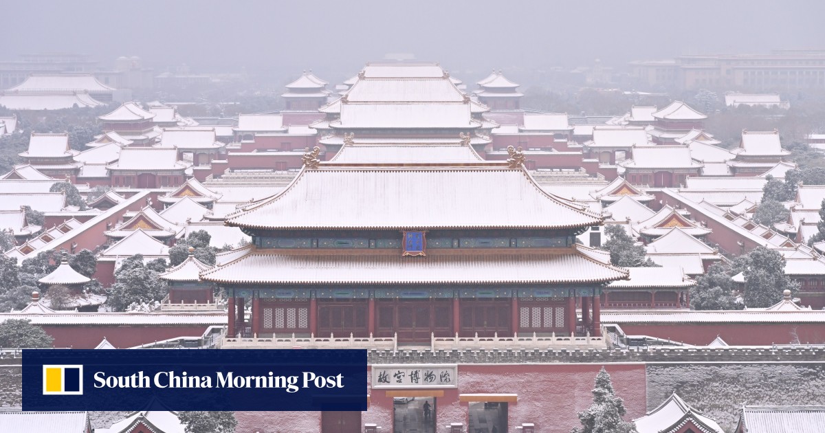 Northern China on alert for snow onslaught and record low temperatures ...