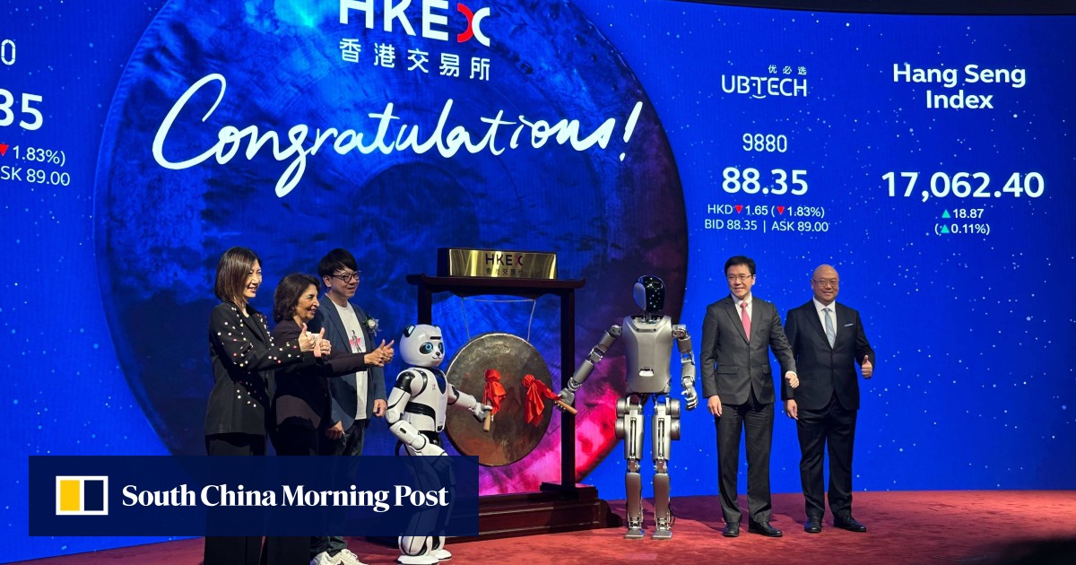 UBTech, maker of Stormtrooper robots, jumps in Hong Kong trading debut ...