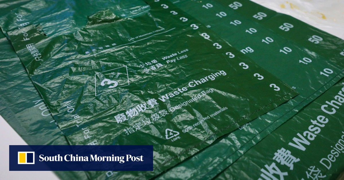 Hong Kong to sell rubbish bags with special labels to ensure only ...