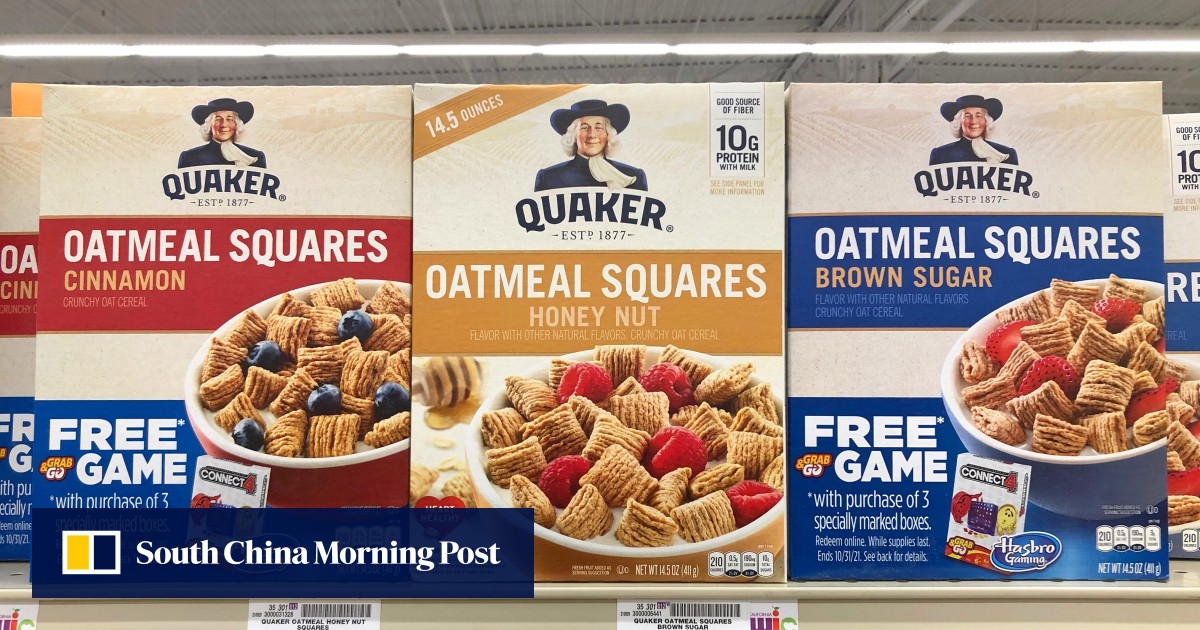 Hongkongers warned against eating US-made Quaker oatmeal products due ...