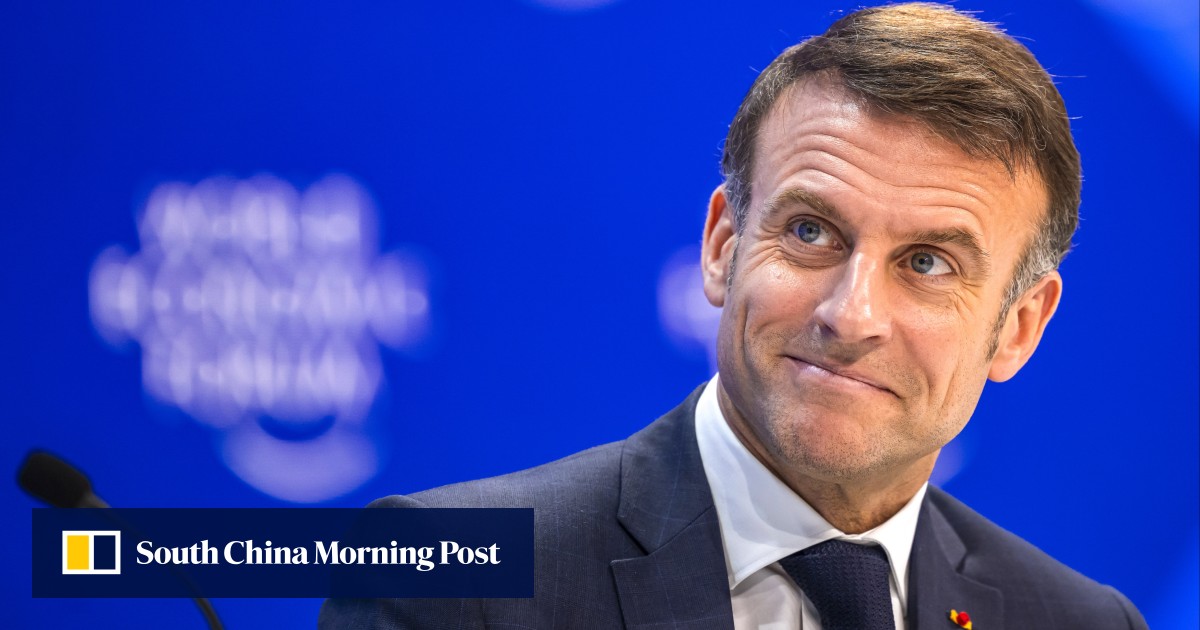 Macron calls for de-escalation in China-US tensions, backs ‘de-risking ...