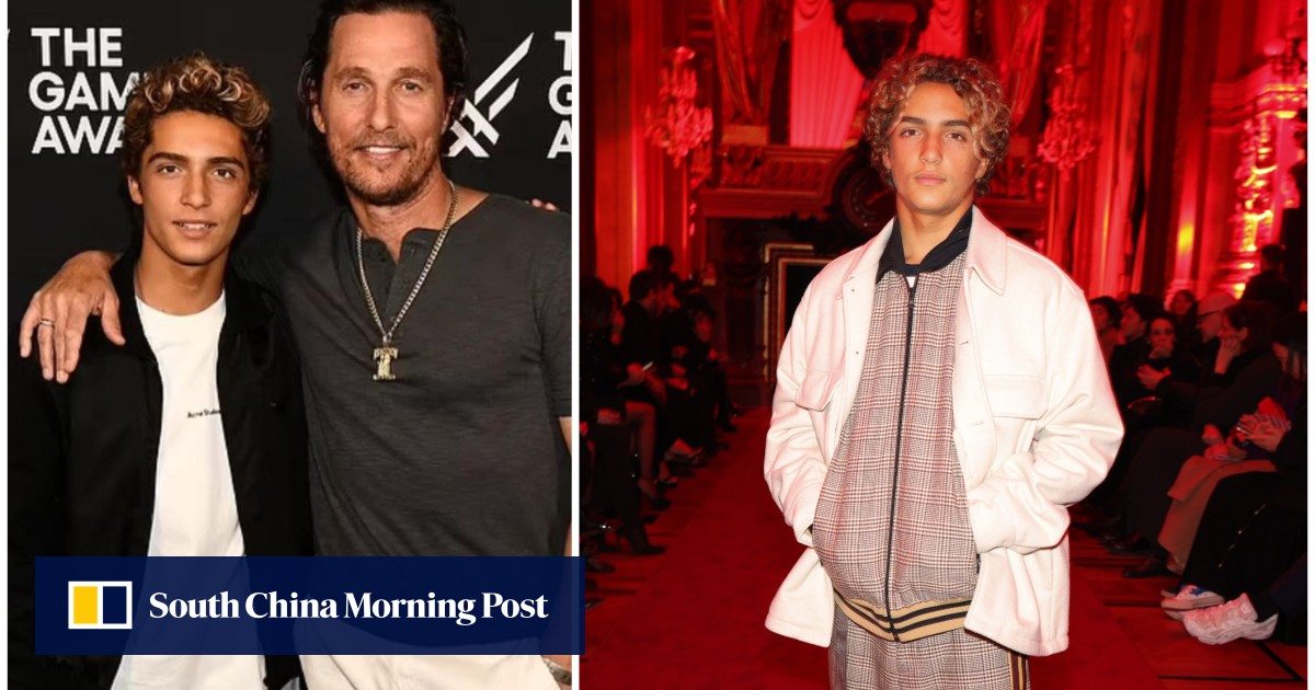 Meet Matthew McConaughey’s lookalike teen son, Levi: the 15-year-old ...