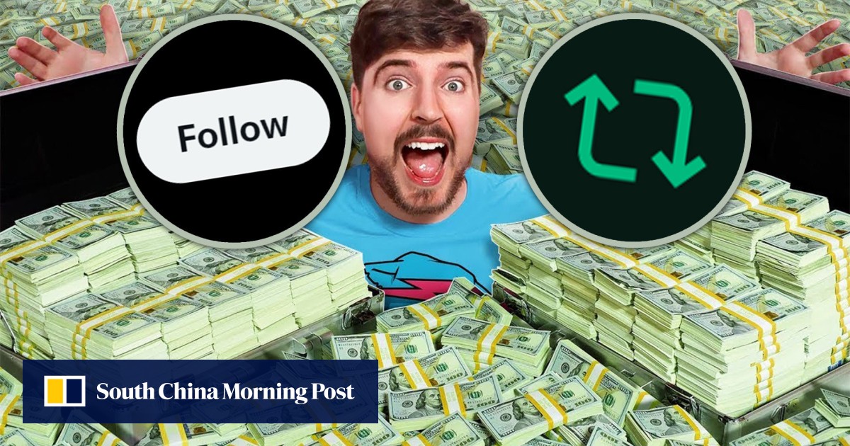 World’s richest YouTuber MrBeast sparks global frenzy with US$25,000 ...