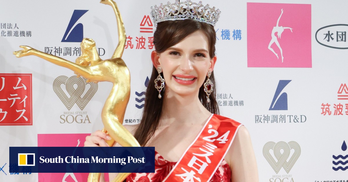Ukrainian-born Karolina Shiino breaks racial barriers to win Miss Japan ...