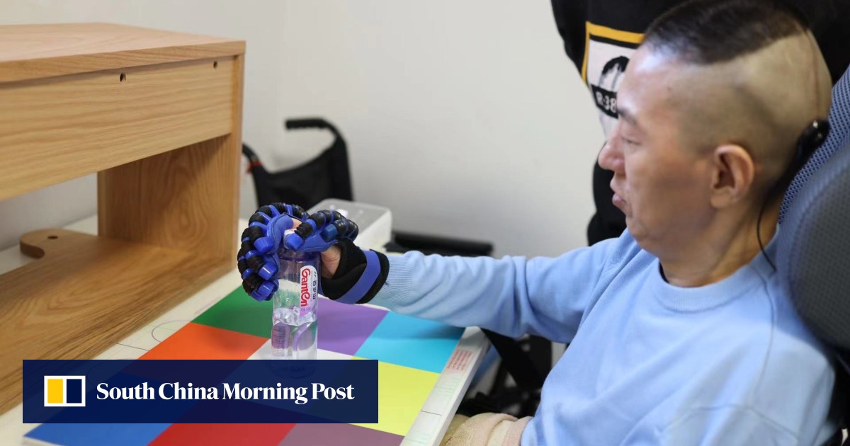 Chinese brain chip helps paralysed man regain mobility – and it’s less ...