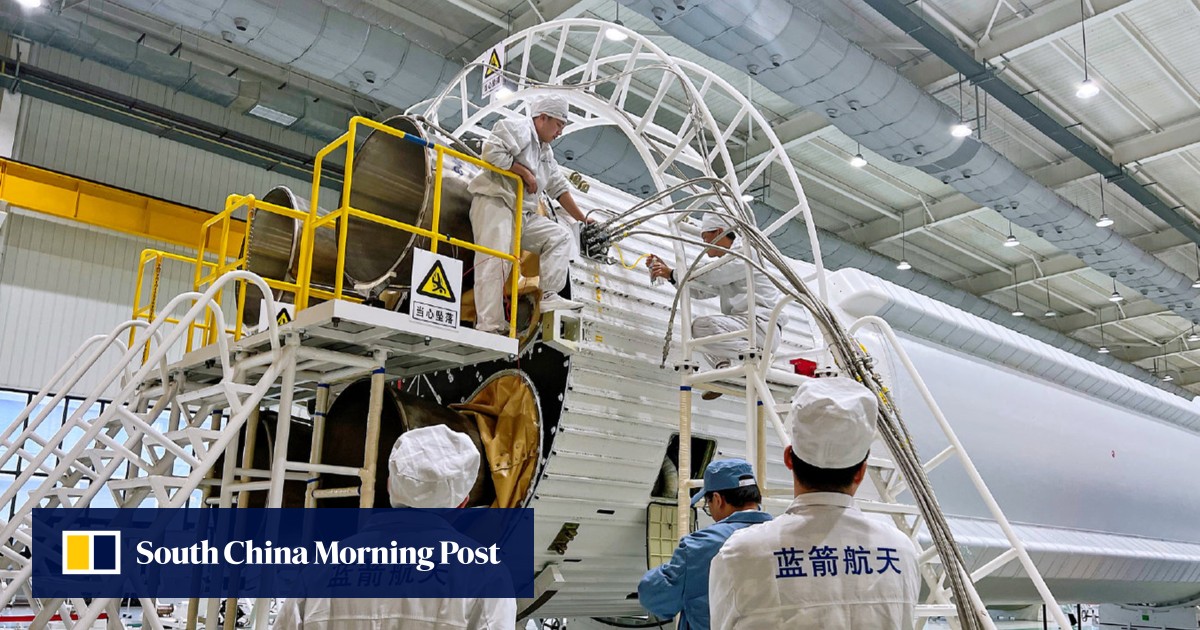 Big bang in Shanghai: rocket test injures 3 workers and spooks ...