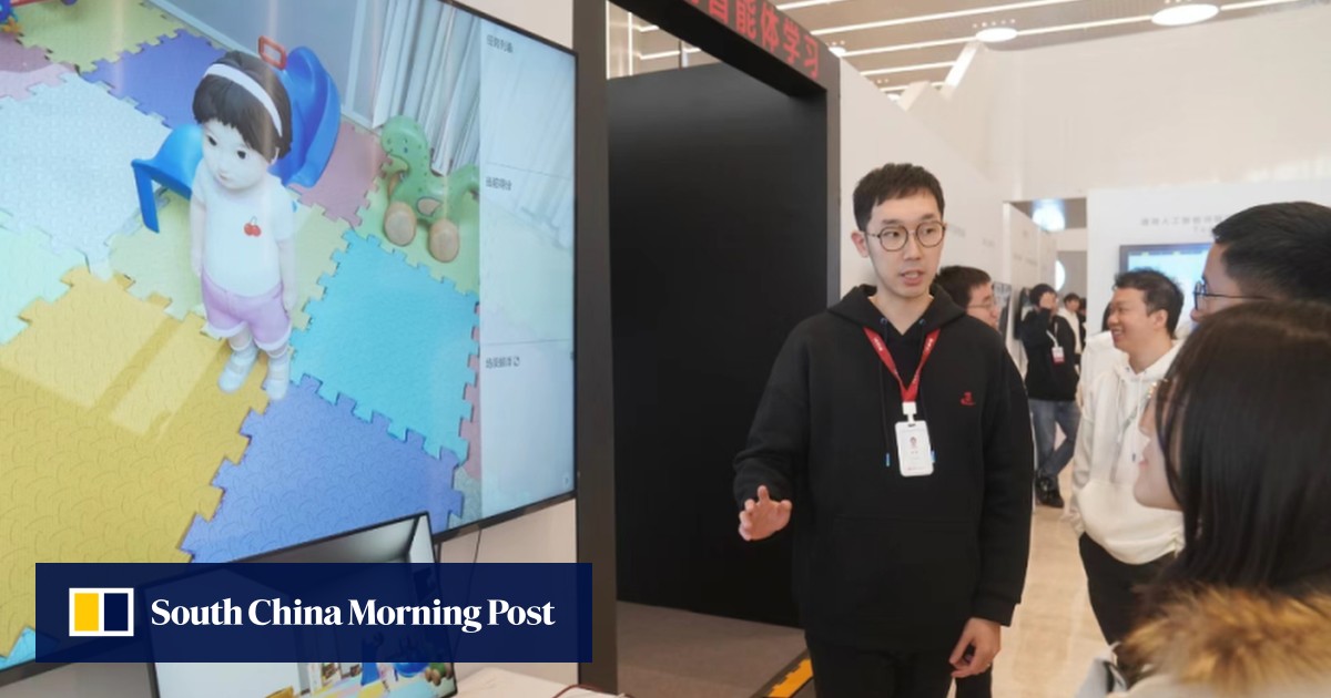 World’s first AI child unveiled in Beijing by award-winning Chinese ...