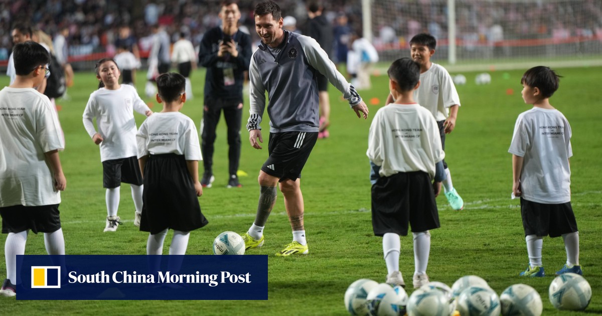 Lionel Messi’s Hong Kong visit: huge cheers for Inter Miami players ...