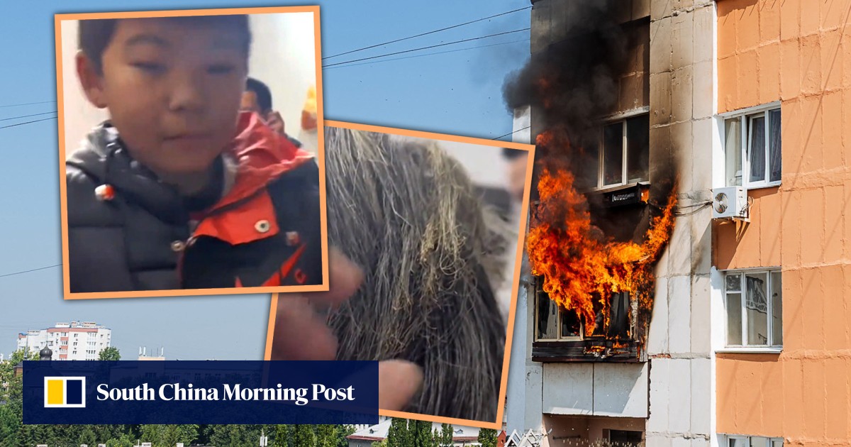 Fearless China boy runs back into burning home 4 times to save semi ...
