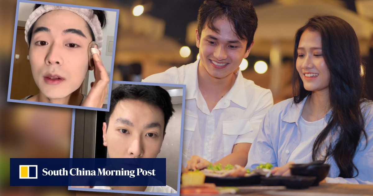 Love-seeking men in China turn to make-up in bid to boost romance ...