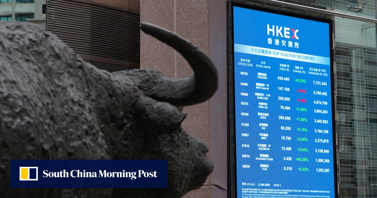 Hong Kong Stocks Surge To 7 Week High On Property Market Speculation As