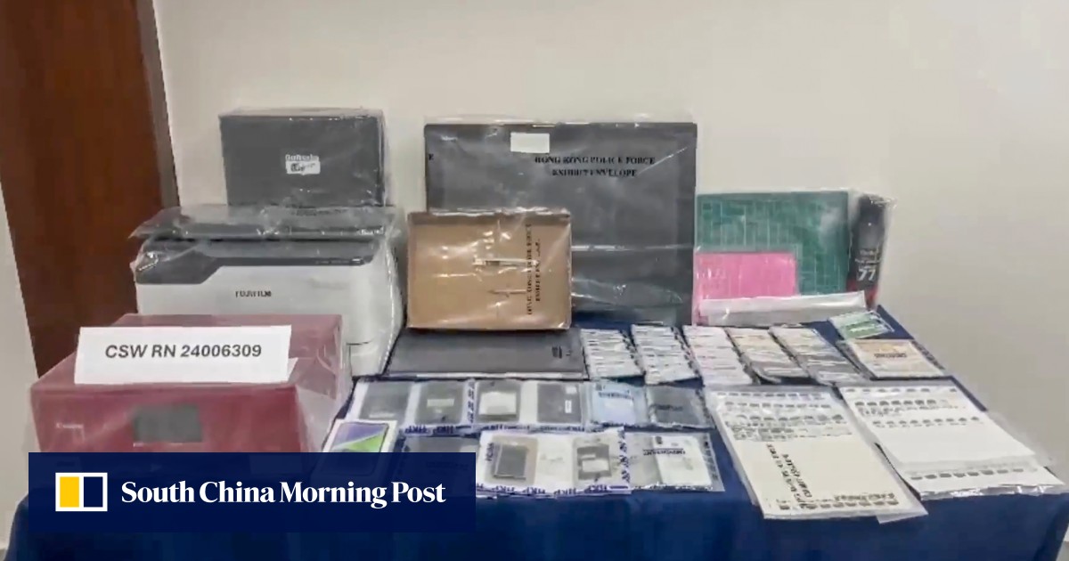 Hong Kong police arrest 3 suspected of forgery and theft after seizing ...