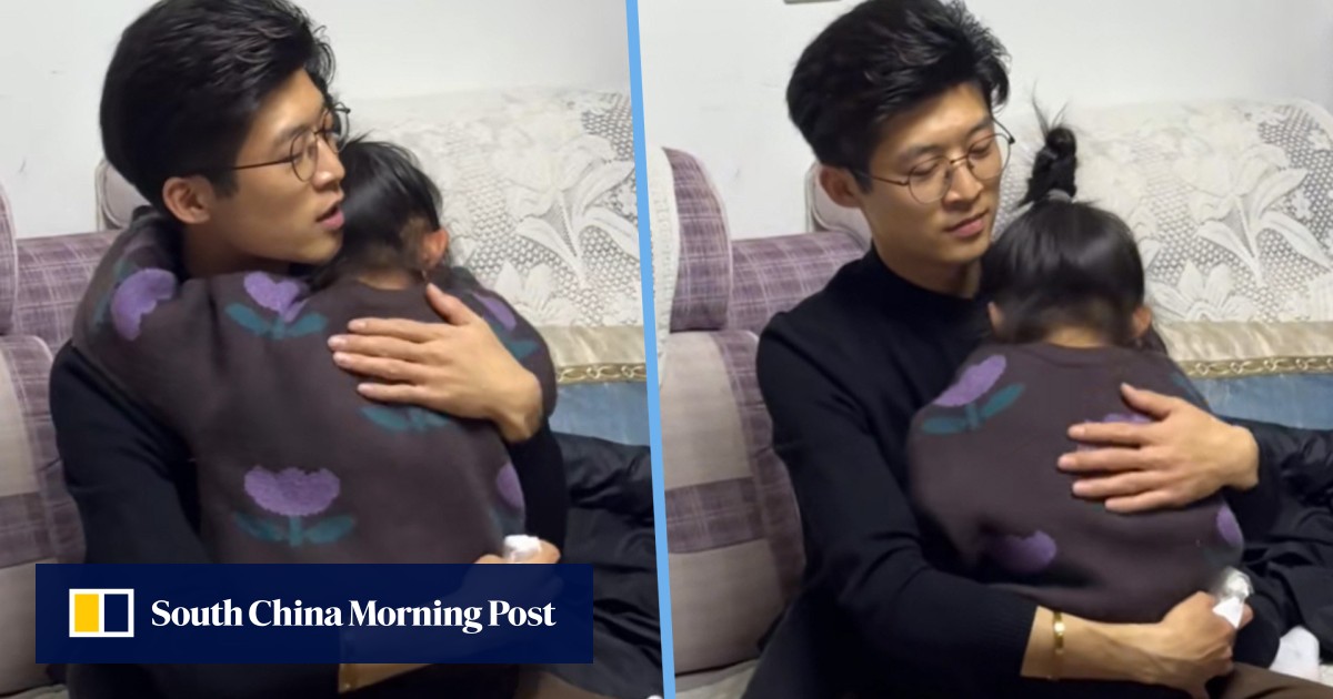 ‘Dad will save you’: tearful little China girl complains to father ...