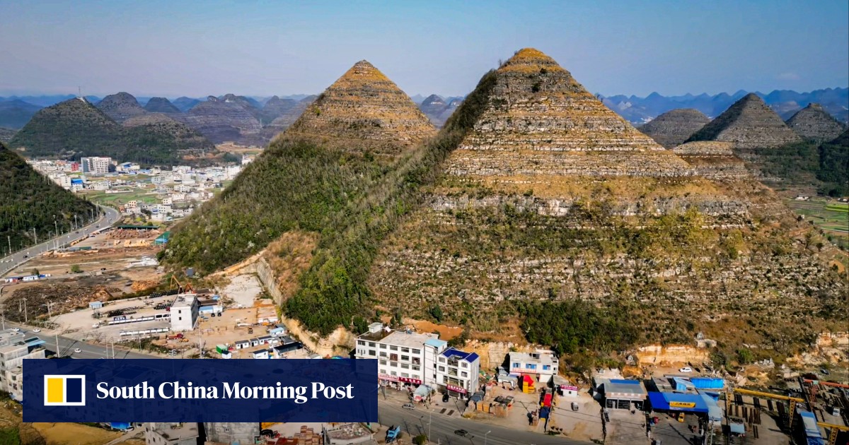 Ancient mystery: netizens captivated by pyramid formations in southern ...