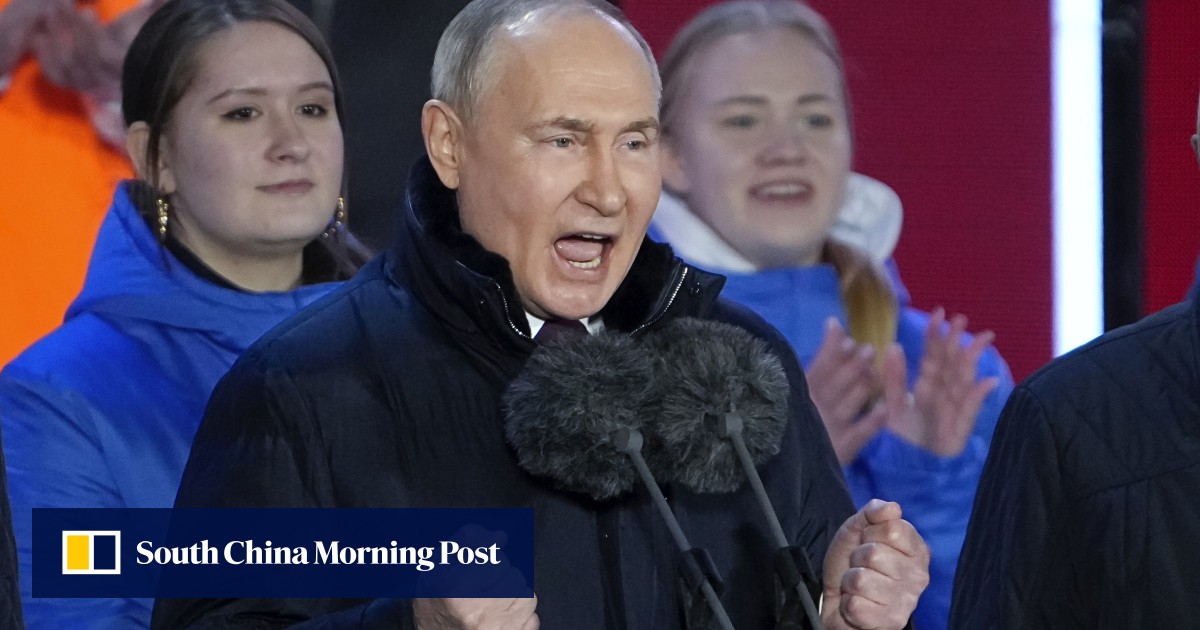 Russia’s Vladimir Putin addresses Red Square crowd after election win ...