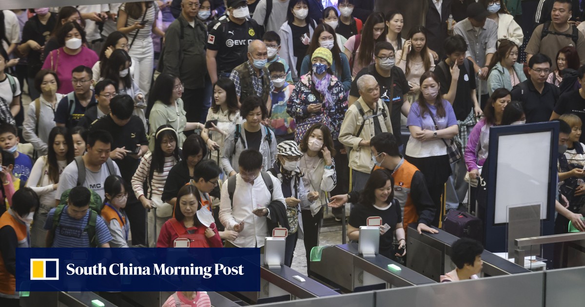 Hong Kong residents make 1.76 million outbound trips over Easter break as mainland China tours ...