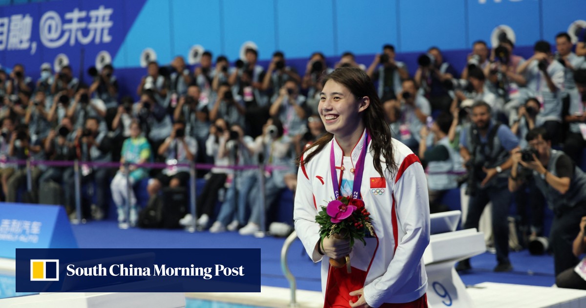 Records tumble as China’s swimmers hit Olympic qualifying times at ...