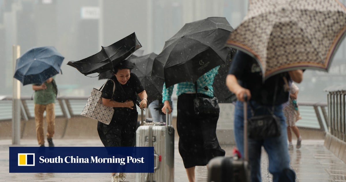 Hong Kong Observatory Issues Hail Warning Urges Residents To Seek