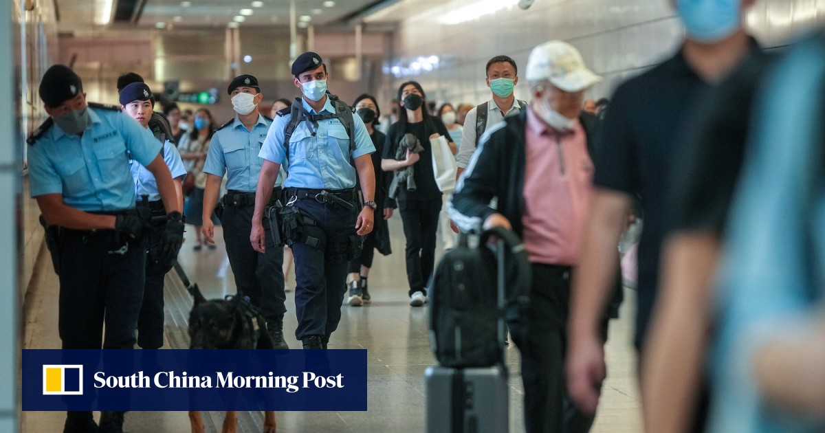 Hong Kong police railway unit in line for revamp as growing MTR network ...