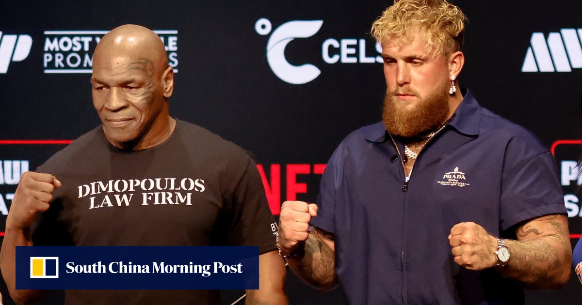 Heavyweight legend Mike Tyson warns YouTuber-boxer Jake Paul before ...