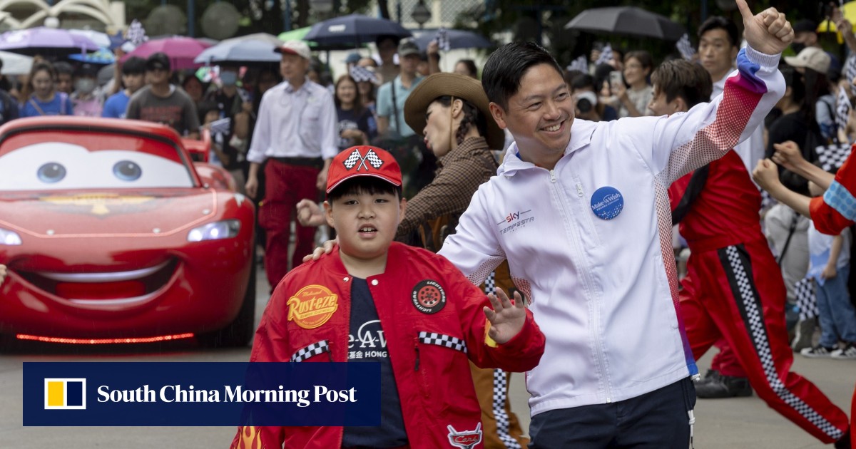 Hong Kong Disneyland revs up its magic to help grant wish to boy ...