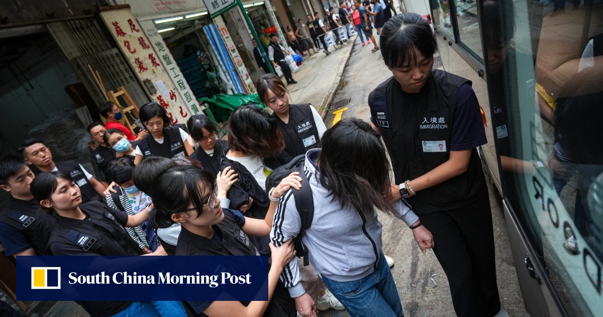 Hong Kong Immigration Officers Arrest 15 Suspected Illegal Workers From