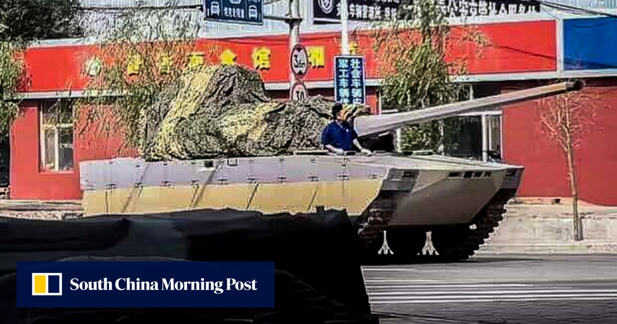 China’s futuristic smart tank can turn drones against drones, leaked ...