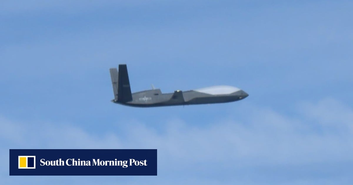 Japan reports first sighting of new PLA combat drone over East China ... Japan reports first sighting of new PLA combat drone over East China ...