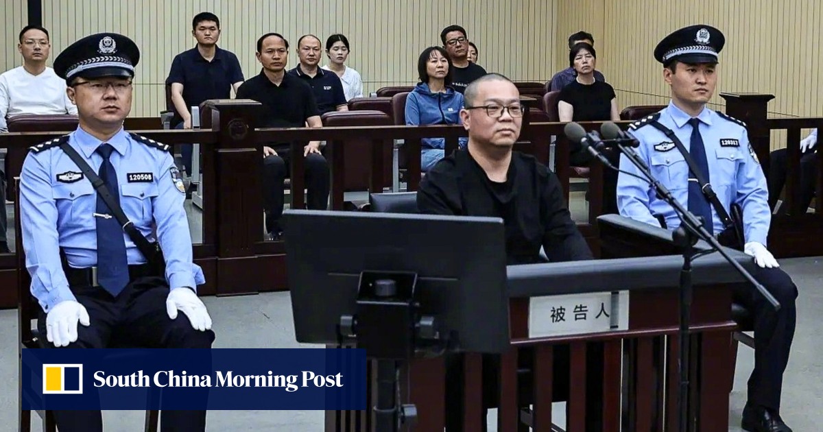 China hands rare death sentence to former senior banker for taking US ...