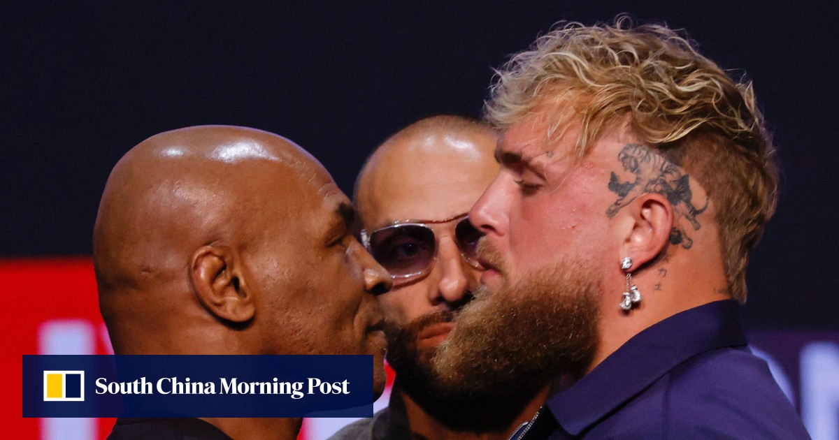 Mike Tyson’s fight with Jake Paul called off because of ulcer flare-up ...