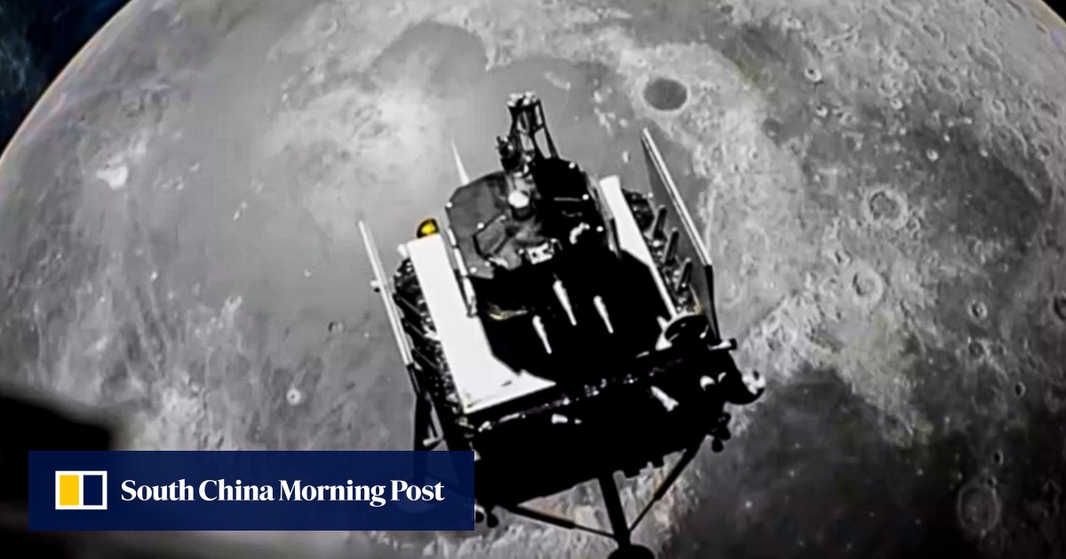 China’s Chang’e-6 lander touches down on far side of moon on mission to ...
