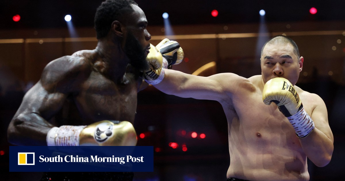Zhang Zhilei knocks out Deontay Wilder in heavyweight clash, puts ...