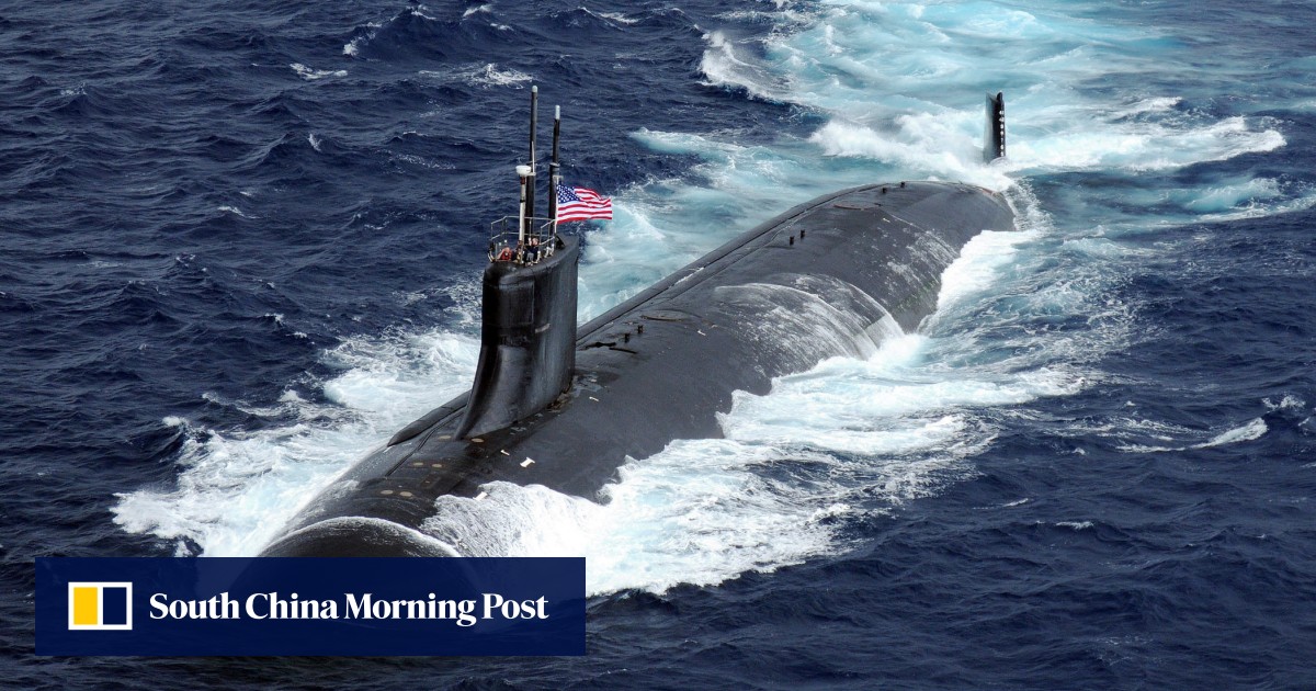 US submarine may have made detectable wakes before South China Sea ...