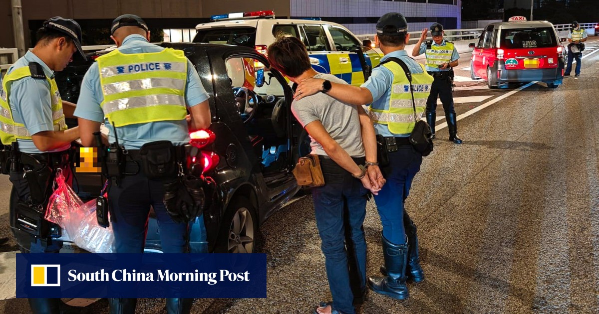 Hong Kong police arrest 17 in dangerous driving crackdown over Dragon ...