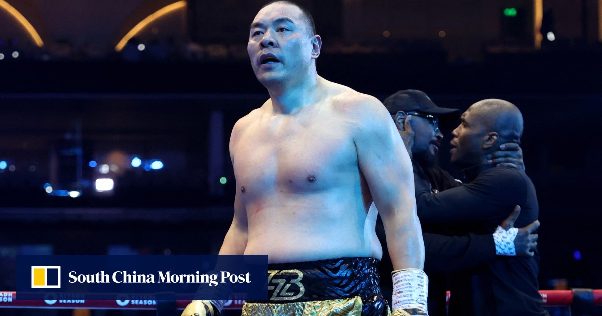 Chinese heavyweight Zhang Zhilei eyes Anthony Joshua match-up after ...