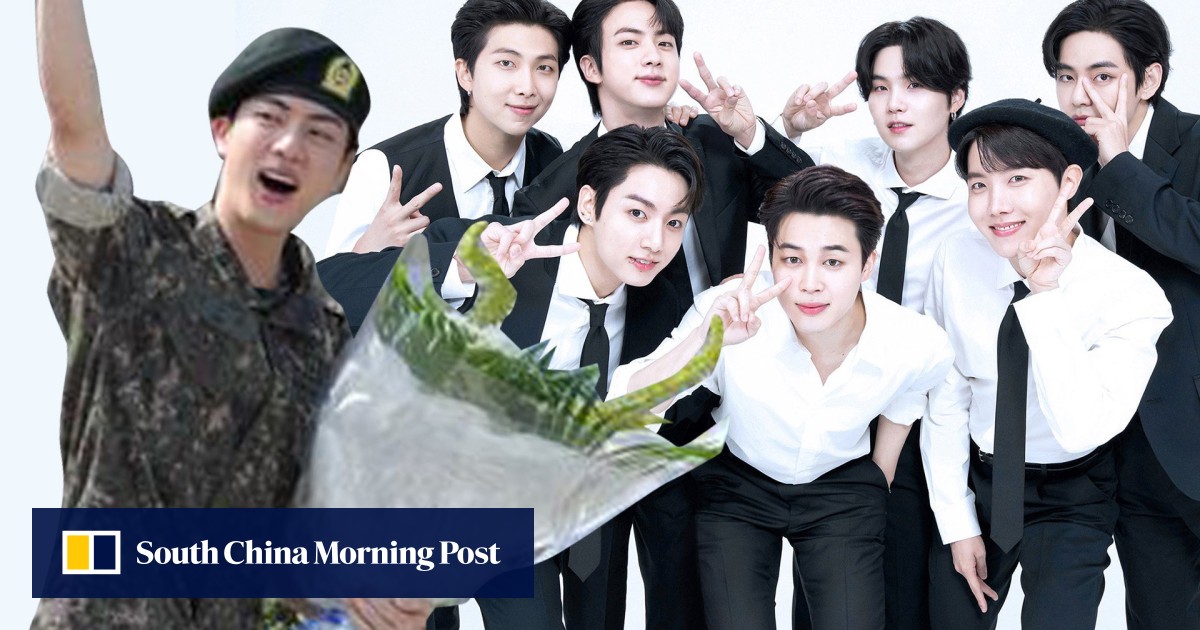 BTS legend Jin gives free hugs to 1,000 fans to mark end of military ...