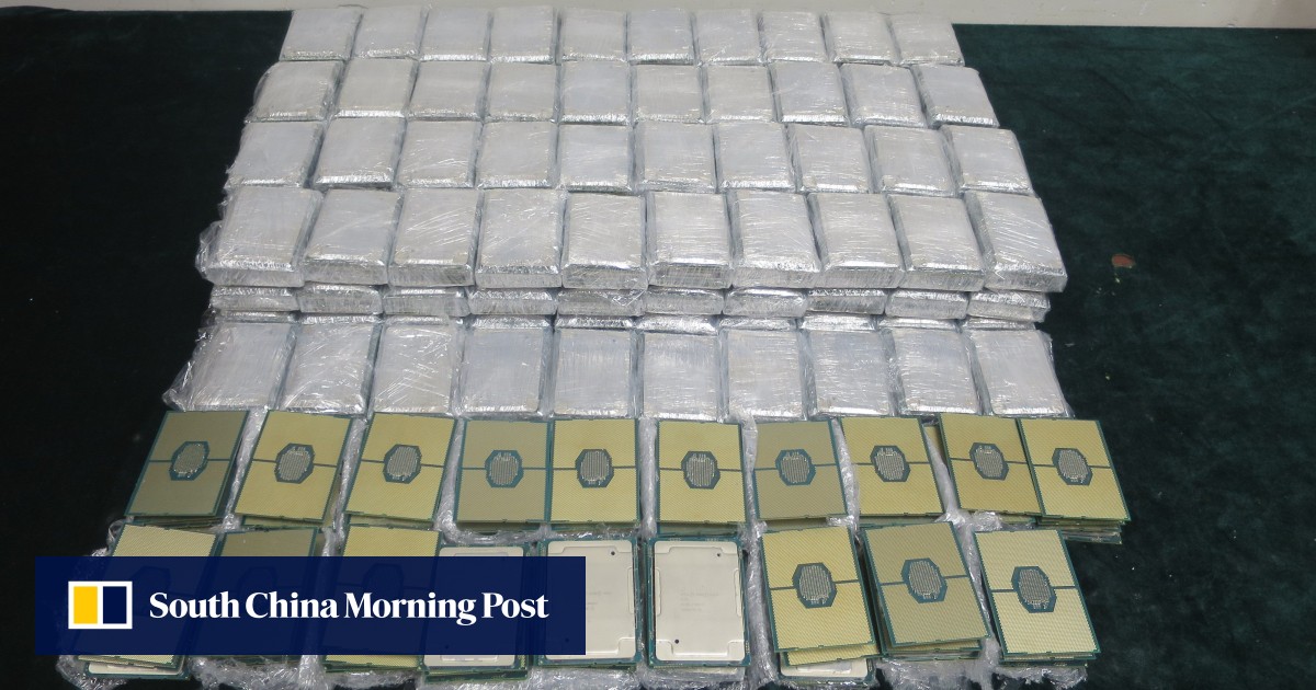 Hong Kong customs seizes 596 high-end CPUs in cross-border smuggling ...