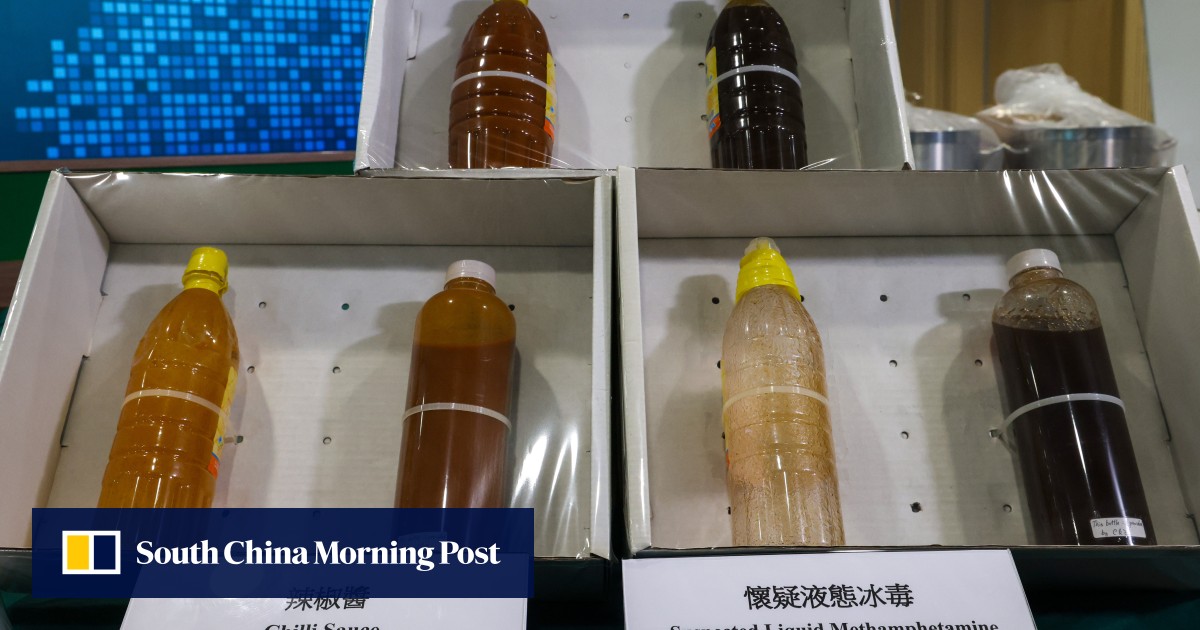 Hong Kong customs seizes HK$140 million of liquid meth disguised as ...