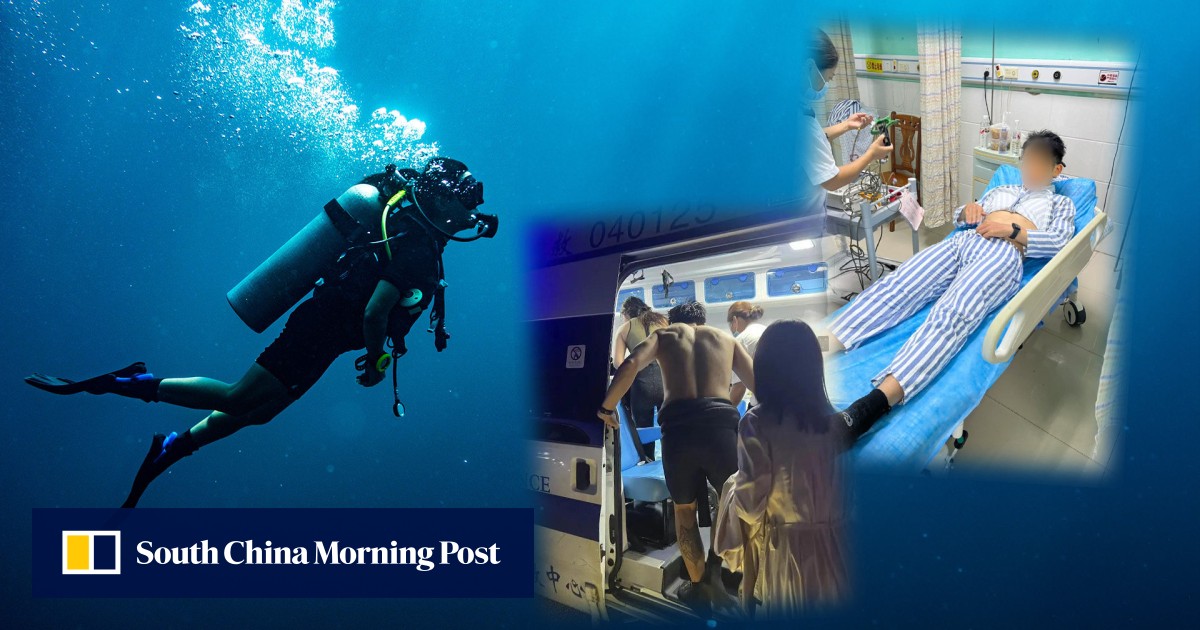 China tourists abandoned at sea on diving trip forced to make 2-hour ...