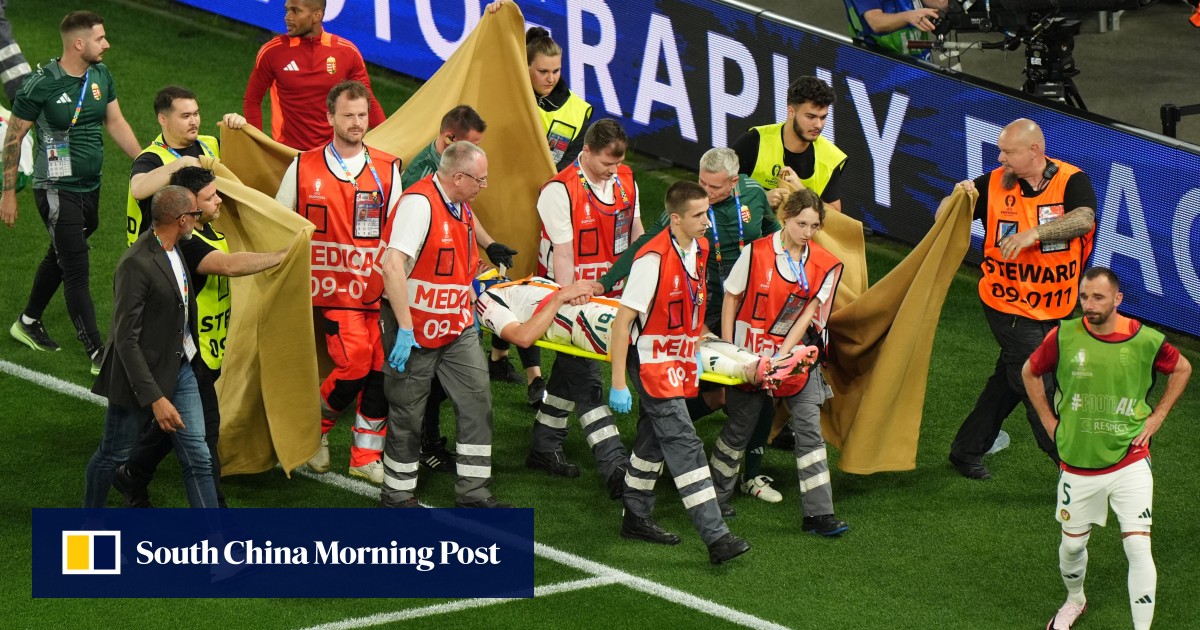 Euro 2024: Hungary’s Barnabas Varga in stable condition after serious ...