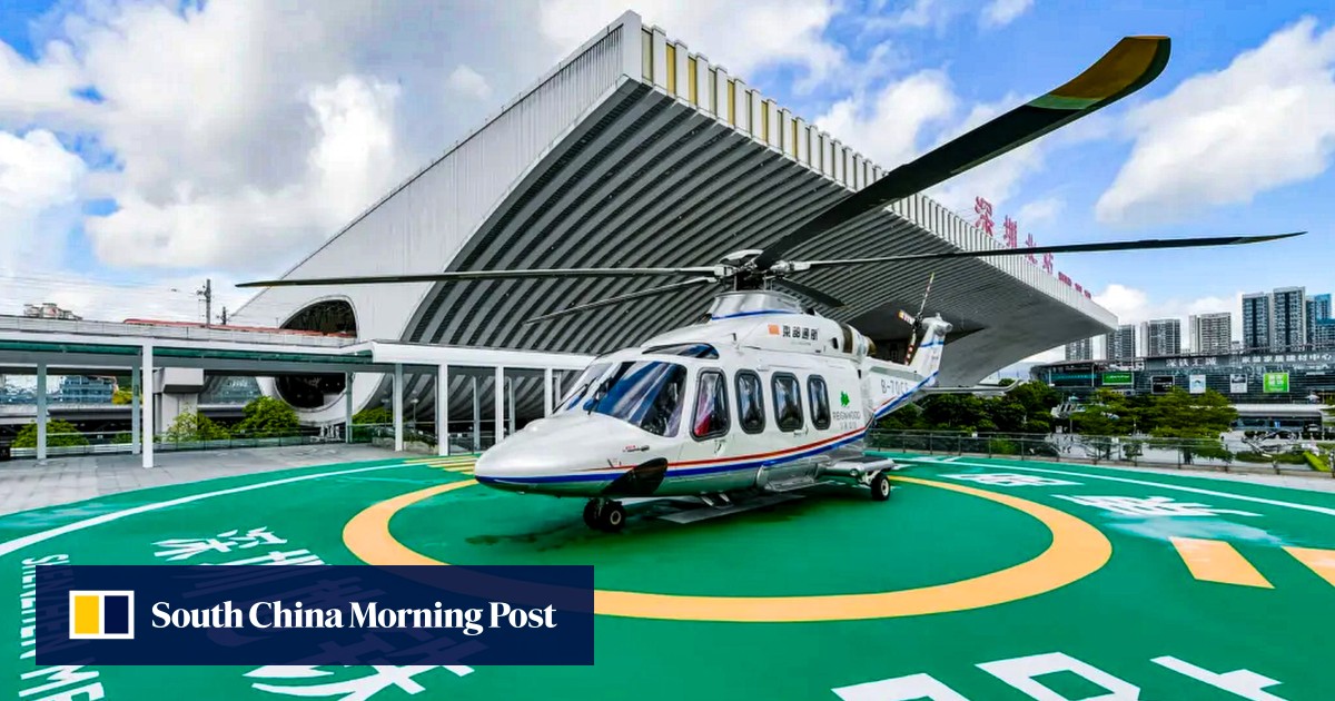 China’s low-altitude economy soars as Shenzhen adds heli-transfer at ...
