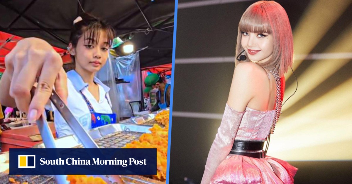 Blackpink’s Lisa has a lookalike: 17-year-old Thai fried food seller ...