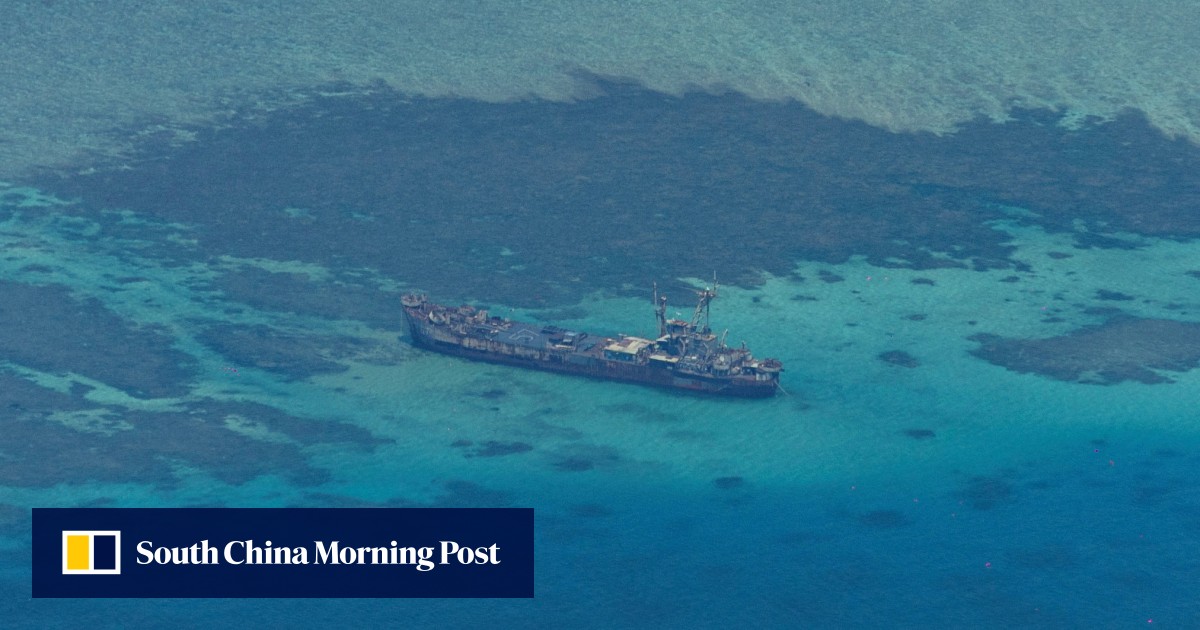 China says grounded Philippine warship harms Second Thomas Shoal marine ...