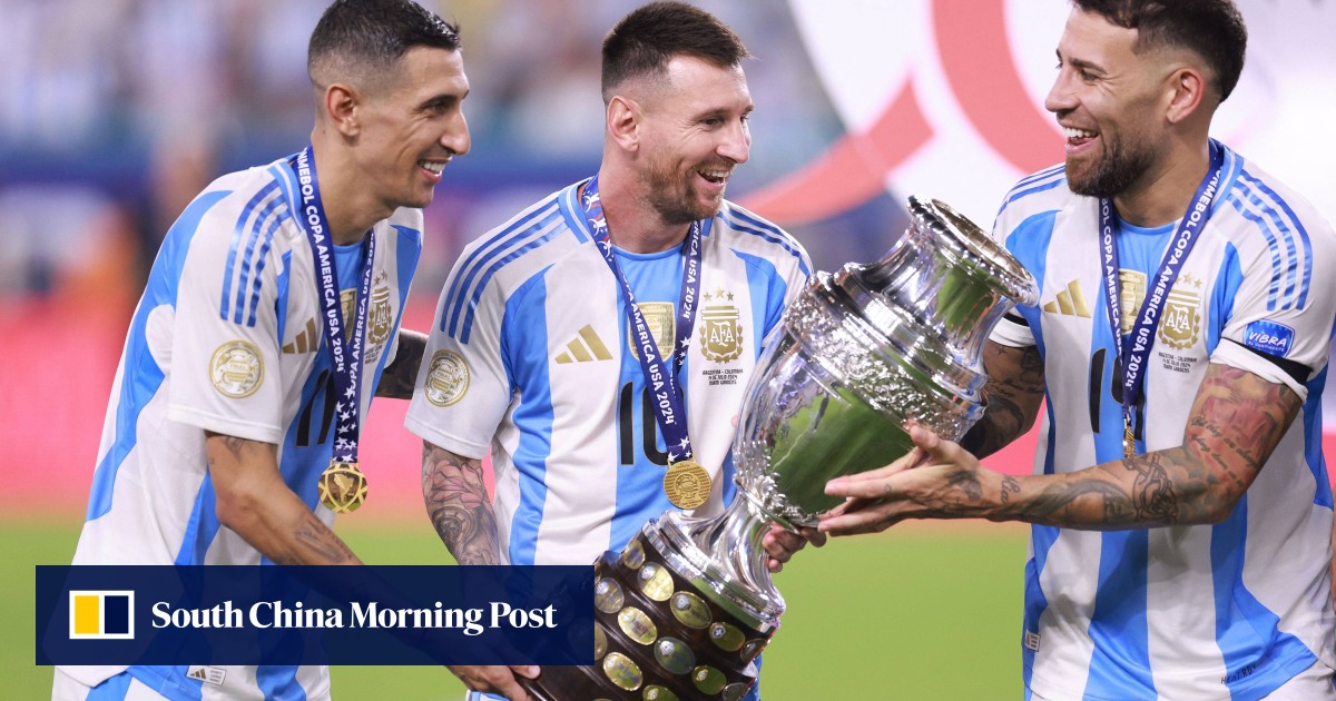 Copa America final: Lionel Messi injured but Argentina win third ...