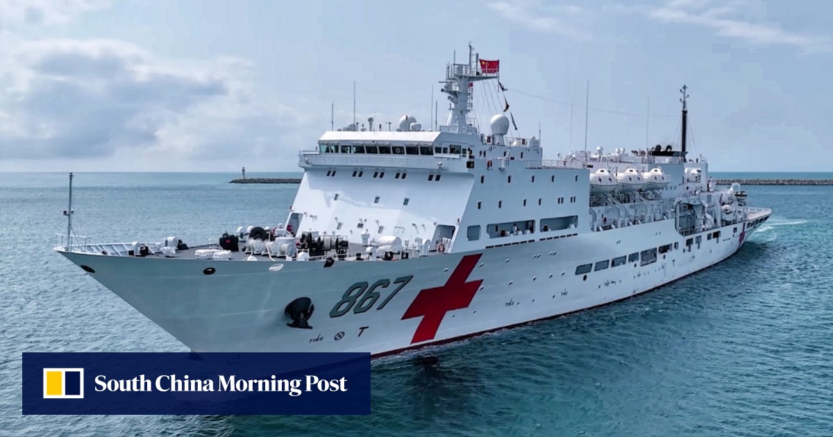 South China Sea: PLA deploys new hospital ship to islands and reefs in ...