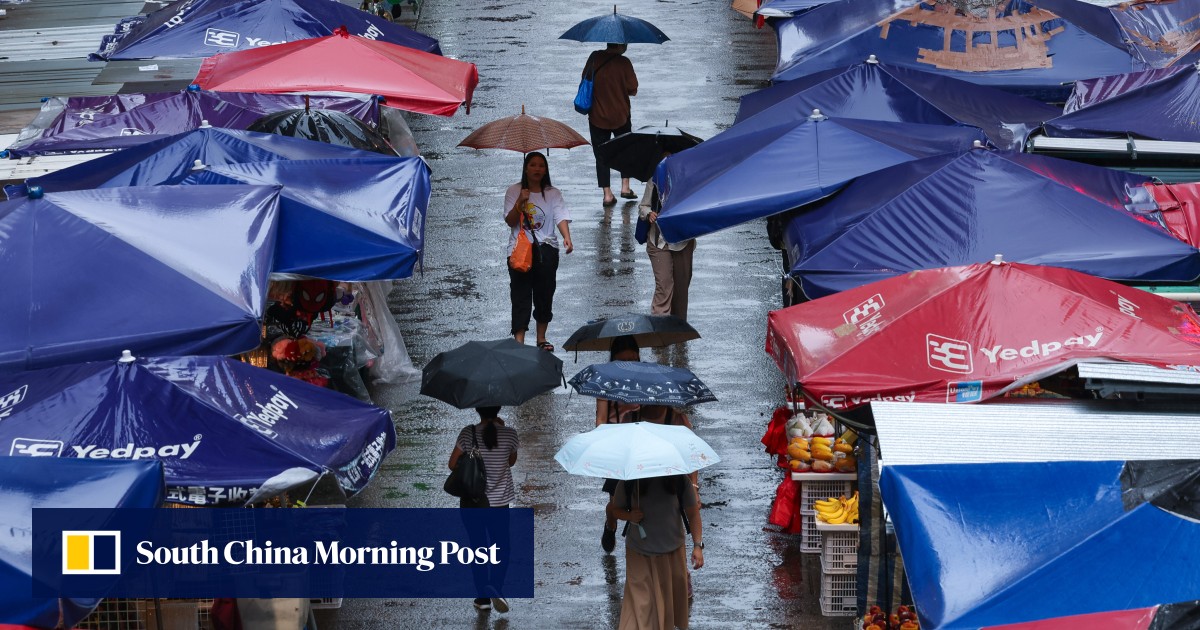 Winds, thunderstorms hit Hong Kong as residents brace for days of ...