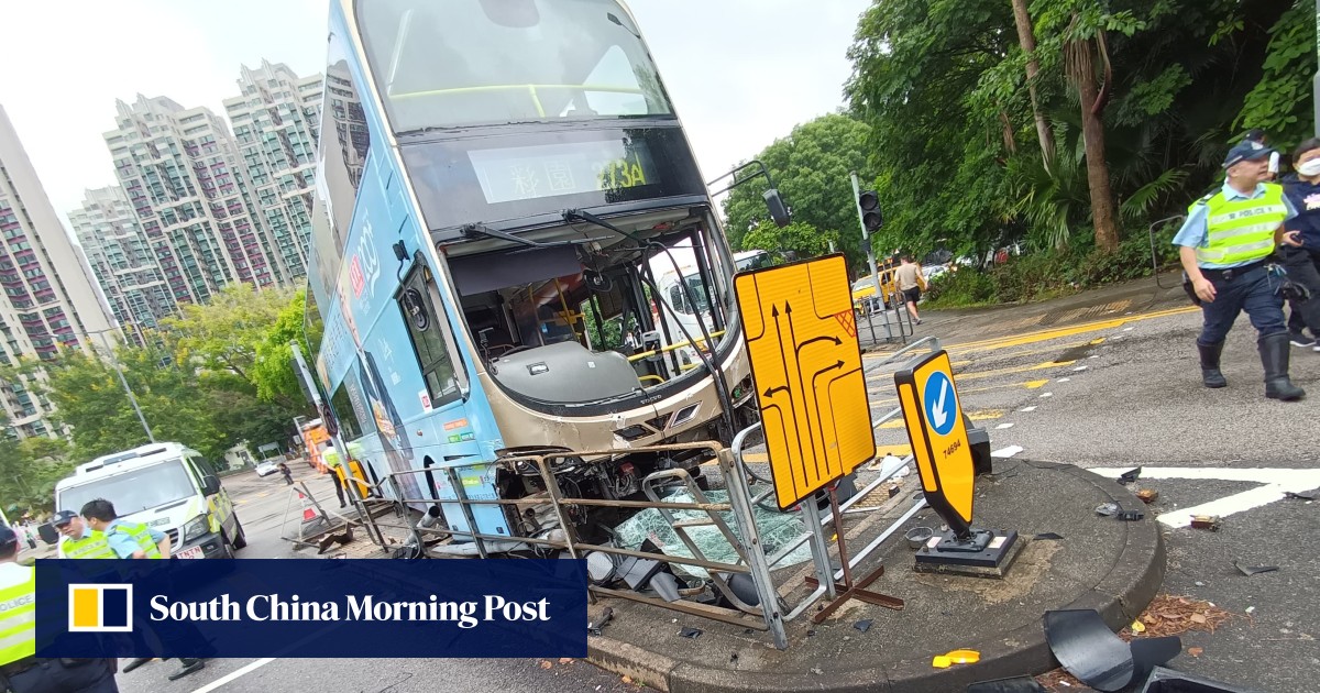 Hong Kong Truck Driver Arrested On Suspicion Of Running Red Light In