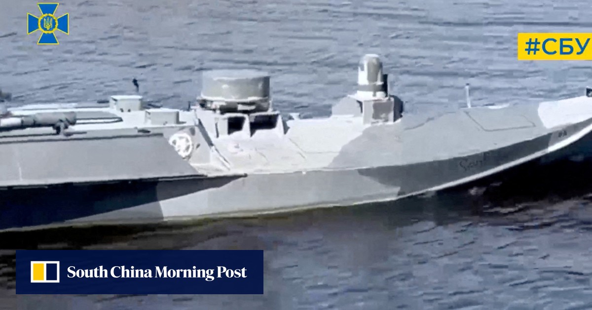 Ukraine says its Sea Baby drones can now hit Russian ships anywhere in ...