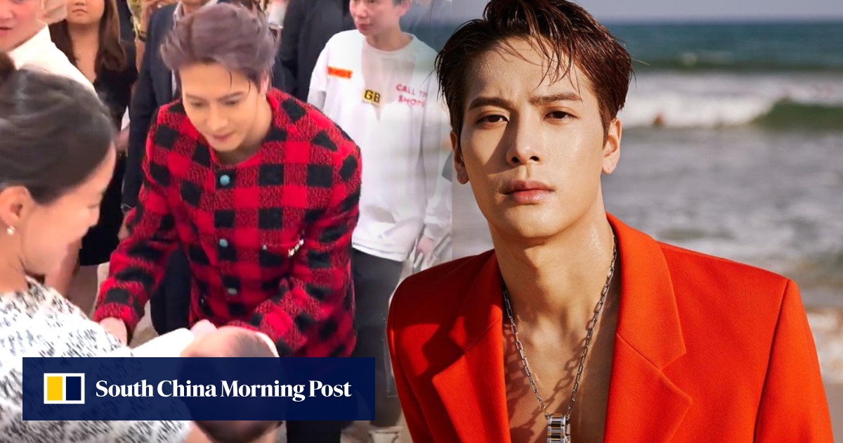 China singing star Jackson Wang lauded for protecting baby at chaotic ...